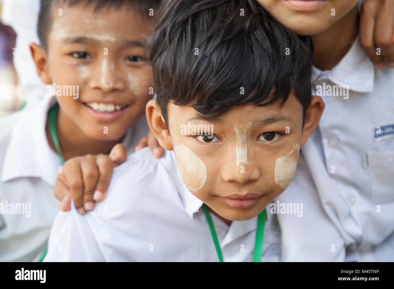 Young School children at school in Mandalay Myanmar Stock Photo - Alamy