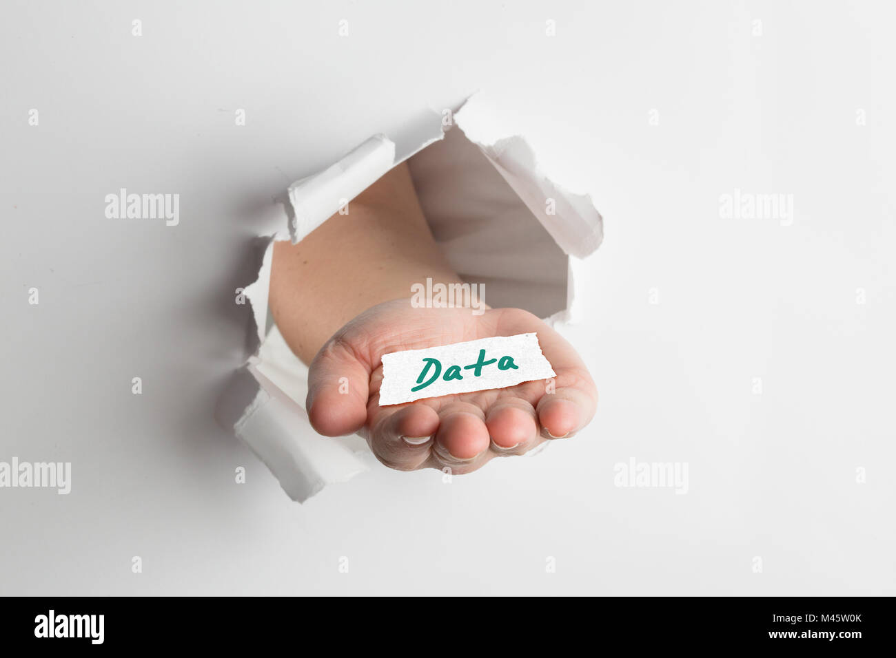 Bursting through paper hi-res stock photography and images - Alamy