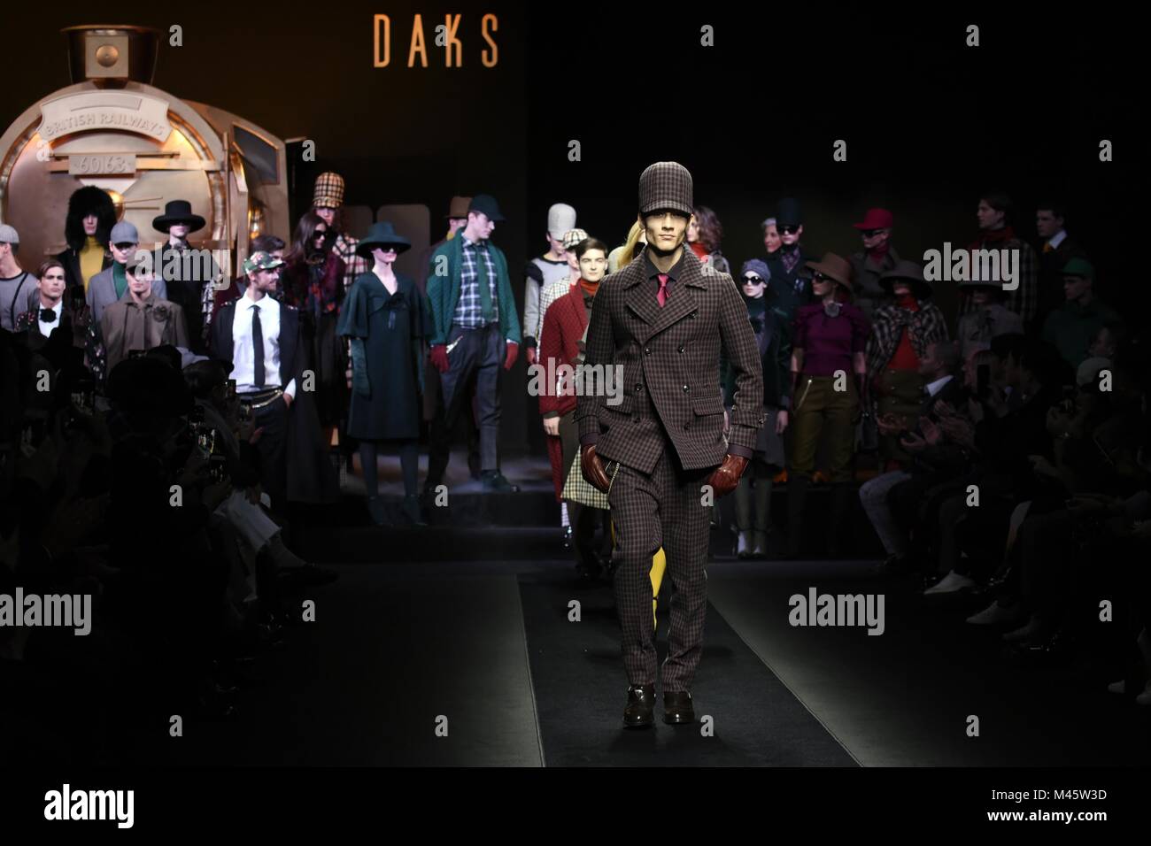 Milan Men's Fashion Week Autumn/Winter 2018/19 - Daks - Catwalk ...