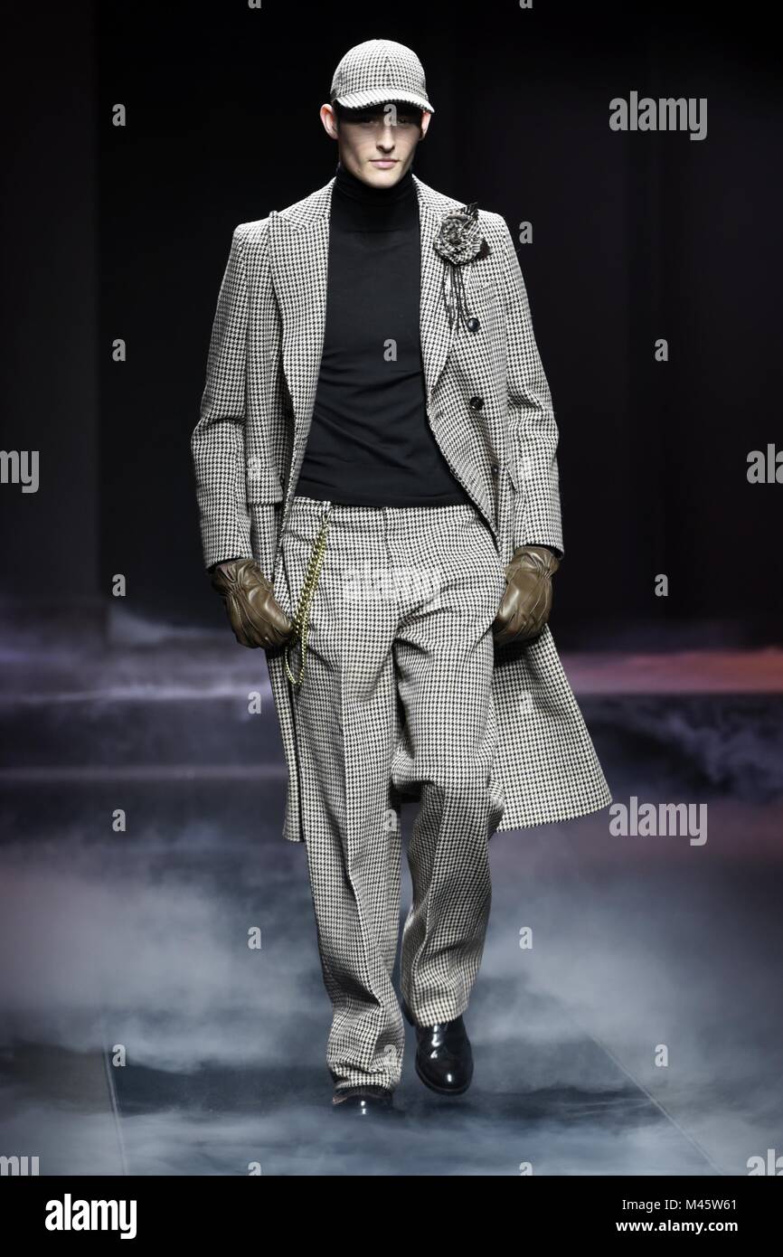 Milan Men's Fashion Week Autumn/Winter 2018/19 - Daks - Catwalk ...