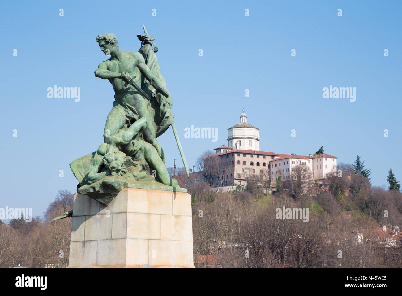 Statue sculpture turin torino hi-res stock photography and images - Alamy