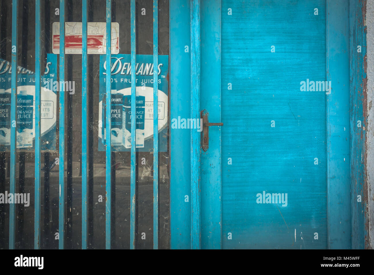 Shop Door close up Stock Photo - Alamy