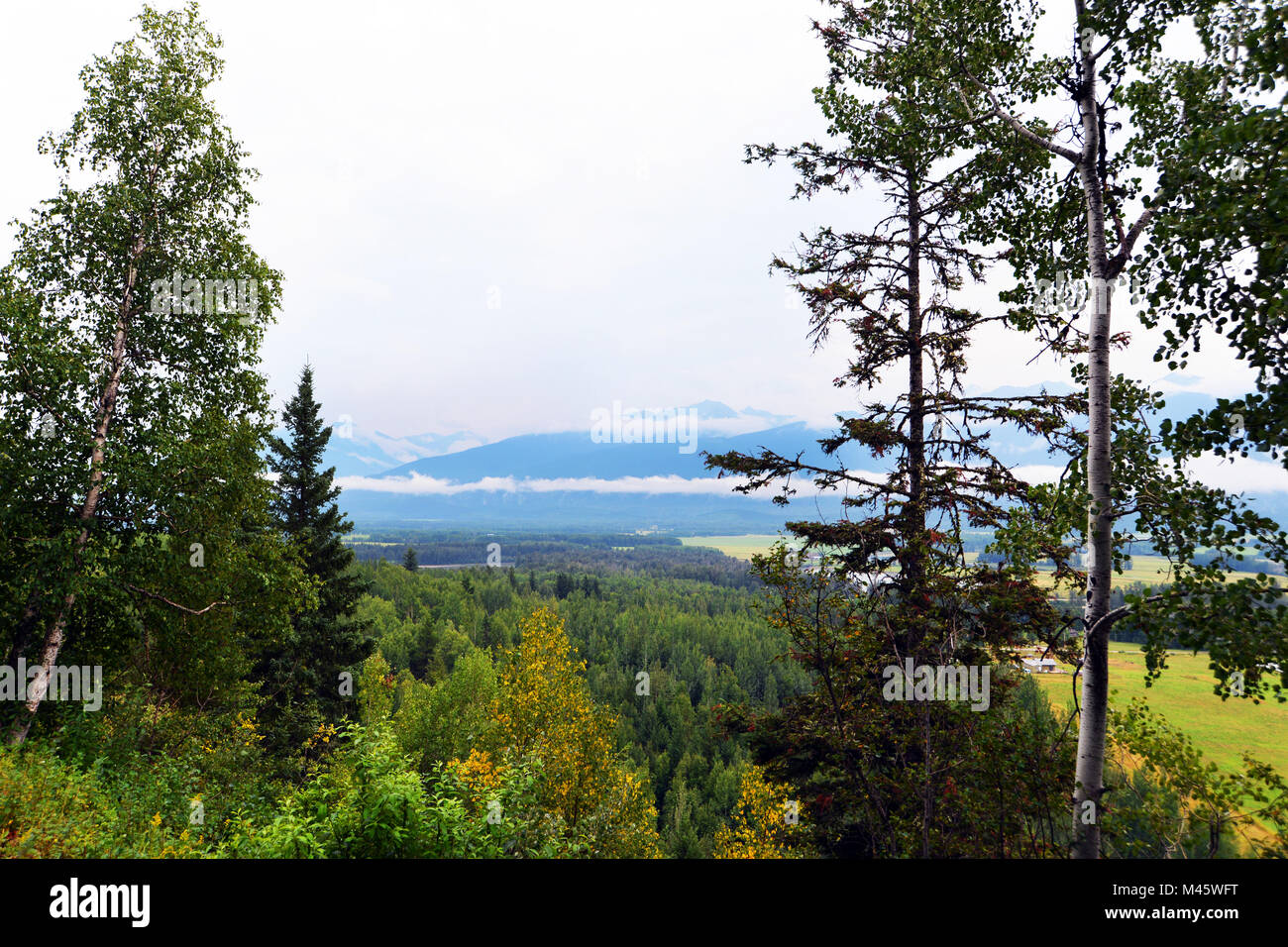 Beautiful Canadian Rockies, Fraser-Fort Stock Photo - Alamy