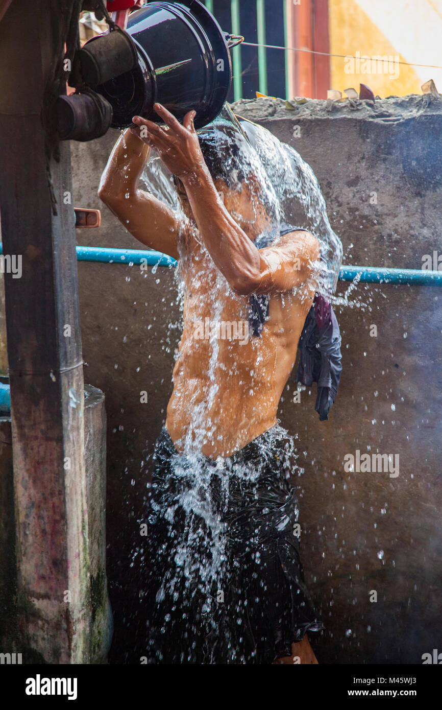 Men working in fabric factory in Mandalay Myanmar Stock Photo - Alamy