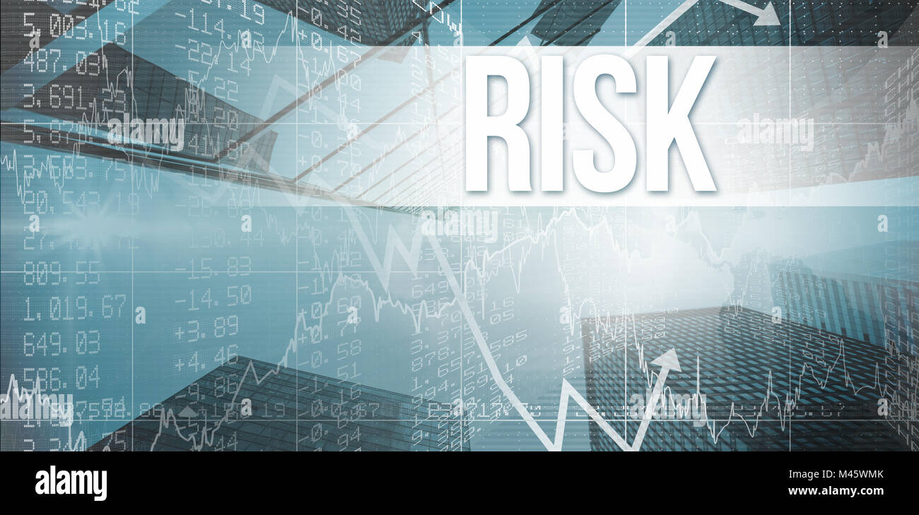 Risk against skyscraper Stock Photo - Alamy