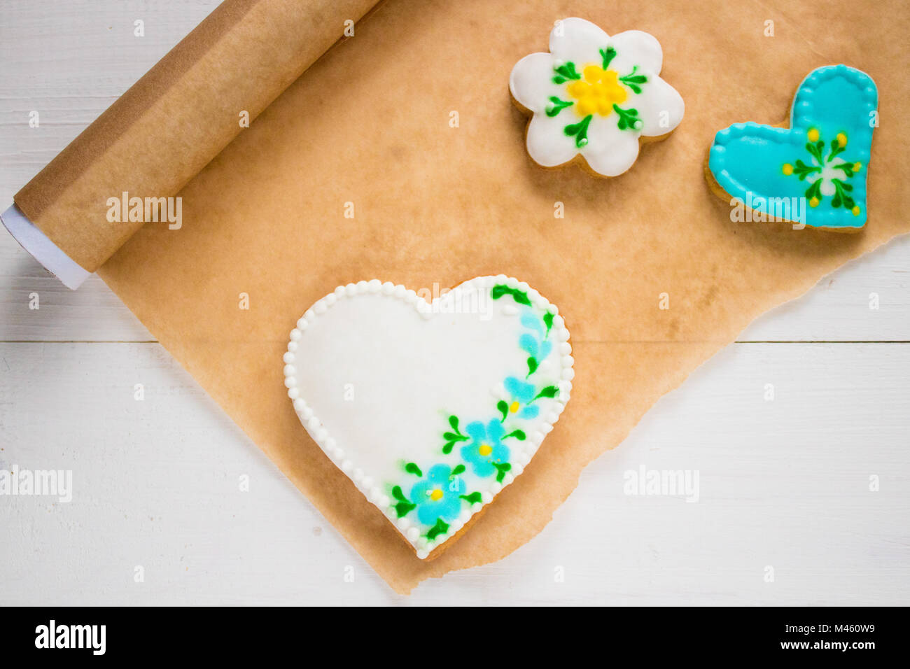 Homemade homemade cookies Stock Photo - Alamy
