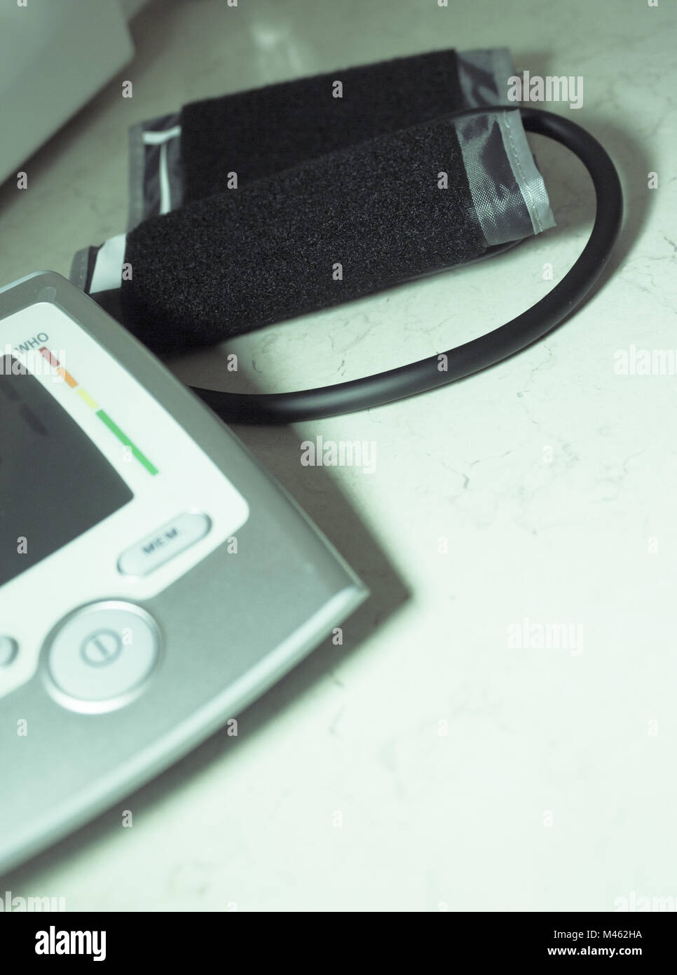 Blood pressure machine to measure blood pressure Stock Photo - Alamy