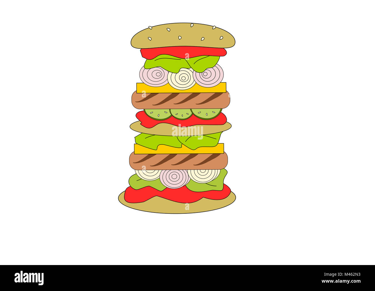 Superburger hi-res stock photography and images - Alamy