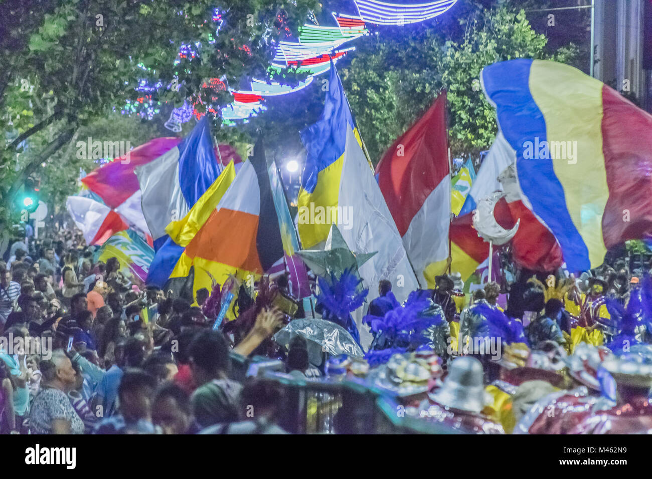 Inagural Parade of Carnival in Montevideo Uruguay Stock Photo - Alamy