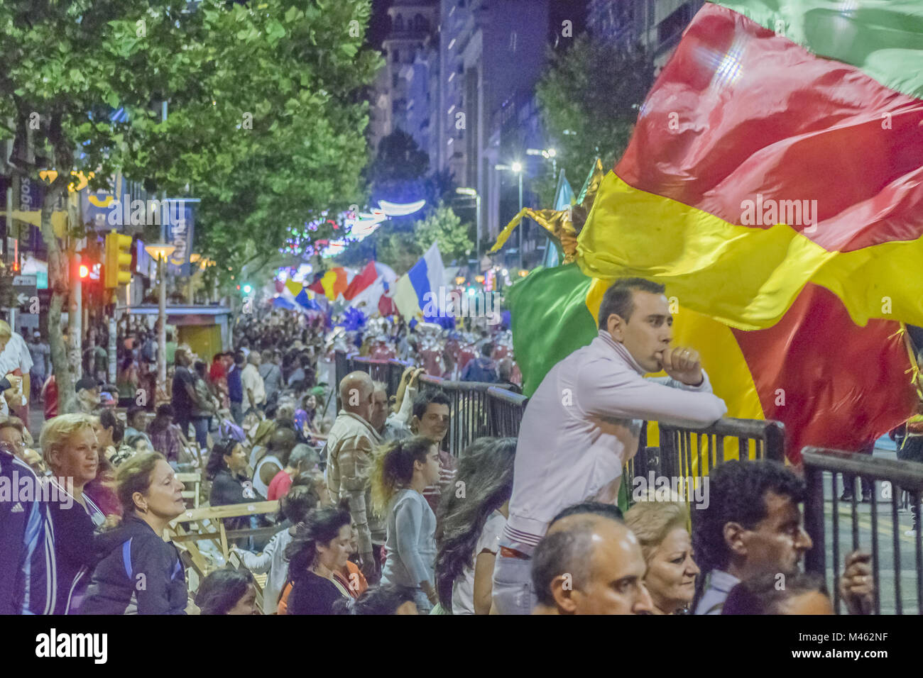 Inagural Parade of Carnival in Montevideo Uruguay Stock Photo - Alamy