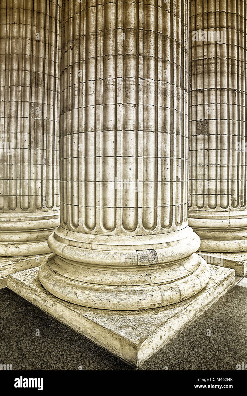 Columns in Paris Stock Photo - Alamy