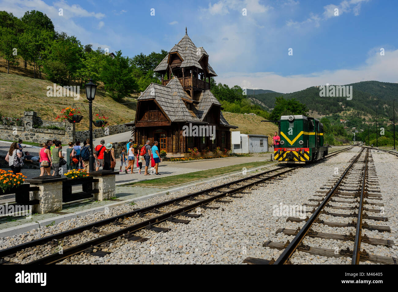 Sargan Eight train, Serbia Stock Photo - Alamy
