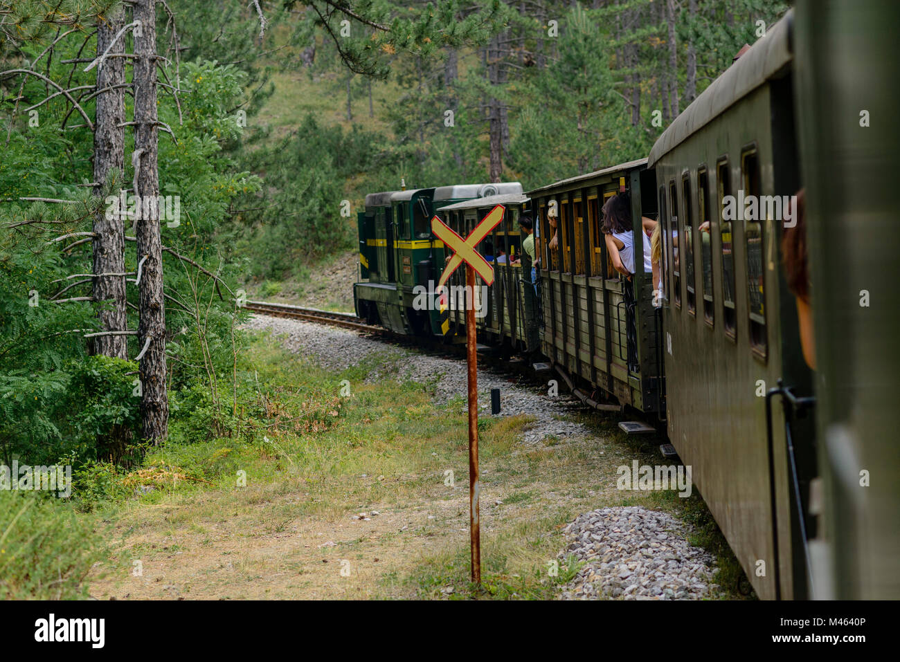 Sargan Eight train, Serbia Stock Photo - Alamy