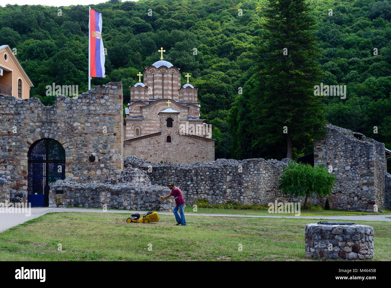 Ravanica monastery, Serbia Stock Photo - Alamy