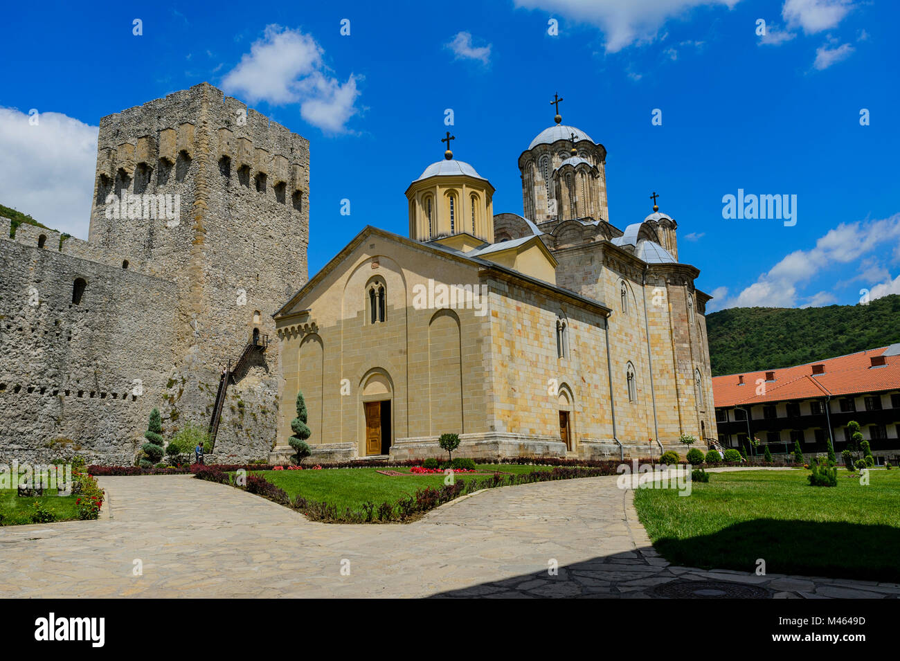 Serbian medieval monasteries hi-res stock photography and images - Alamy