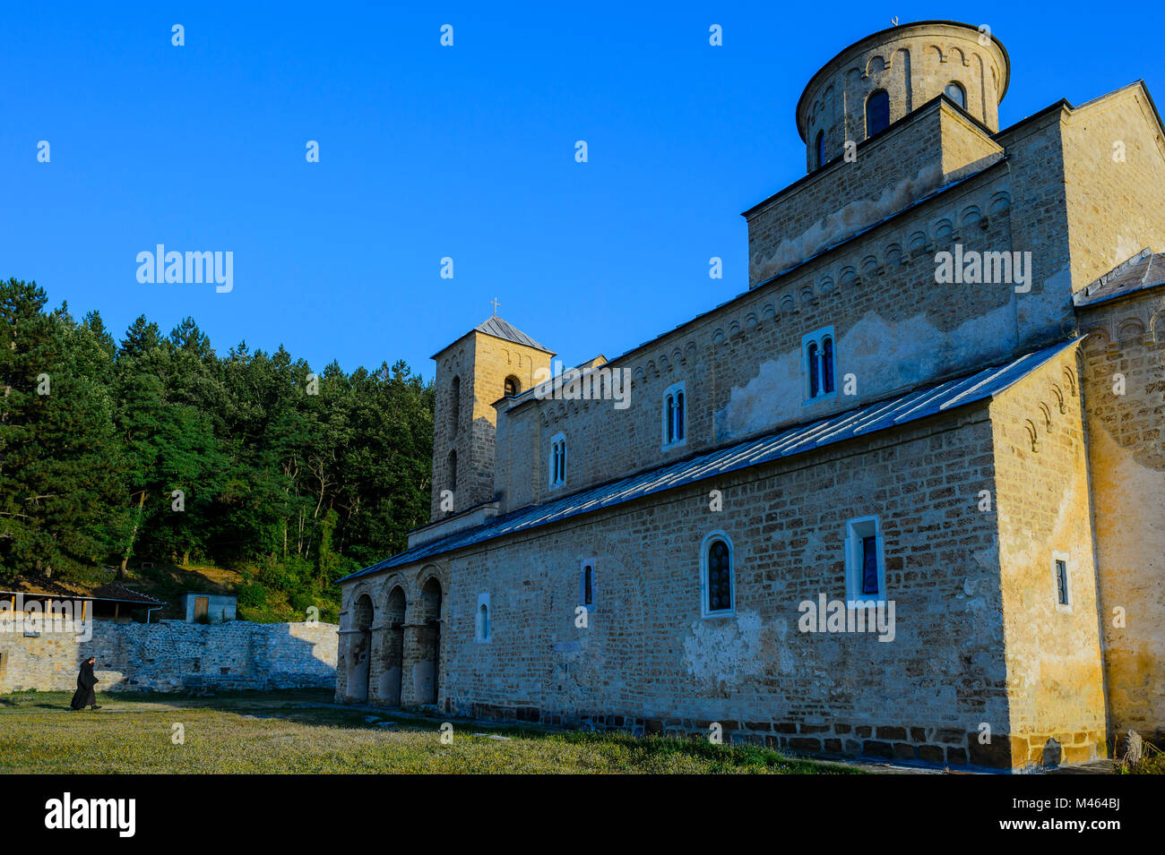 Sopocani monastery, Serbia Stock Photo - Alamy