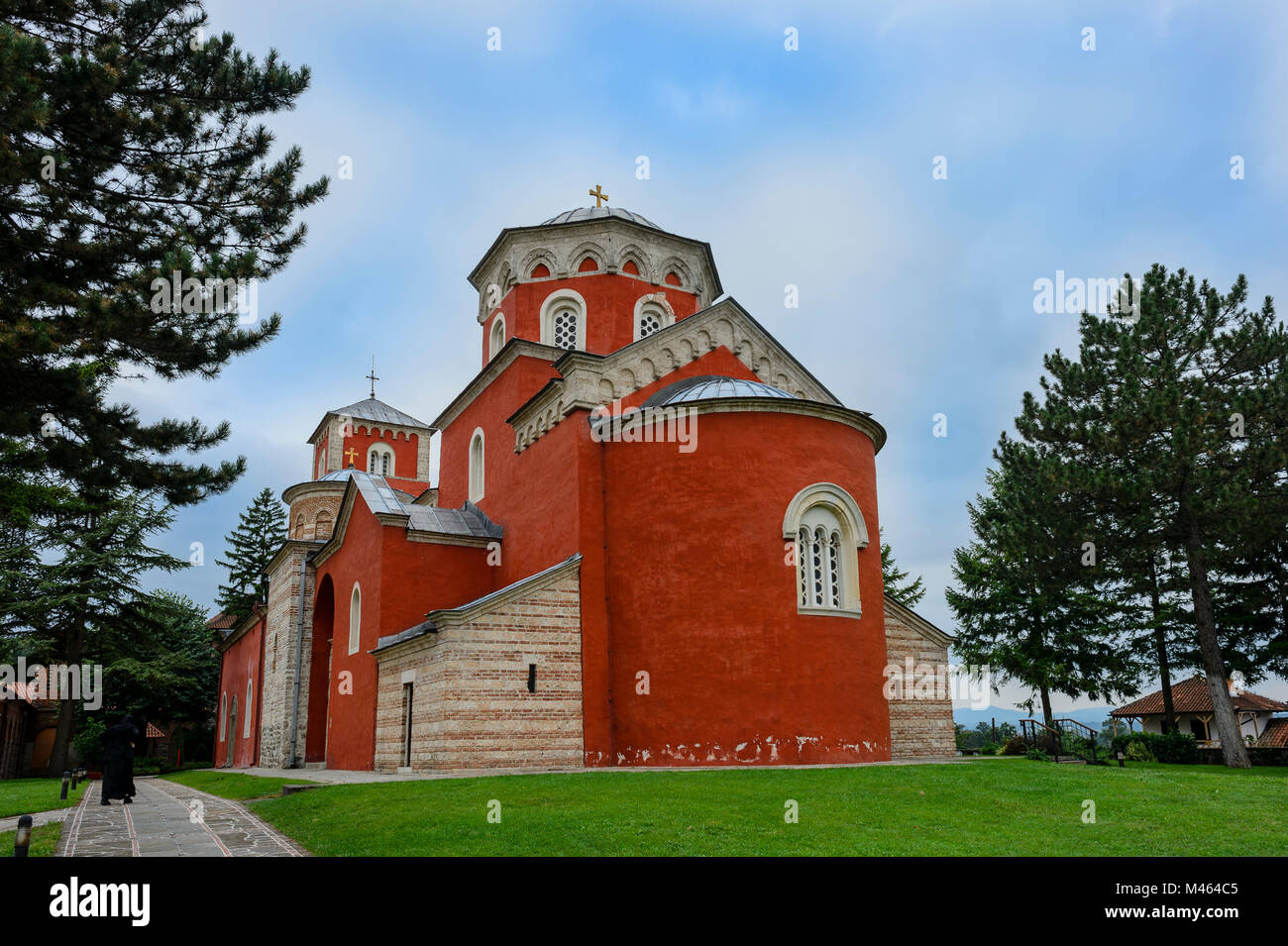 Zica orthodox monastery hi-res stock photography and images - Alamy