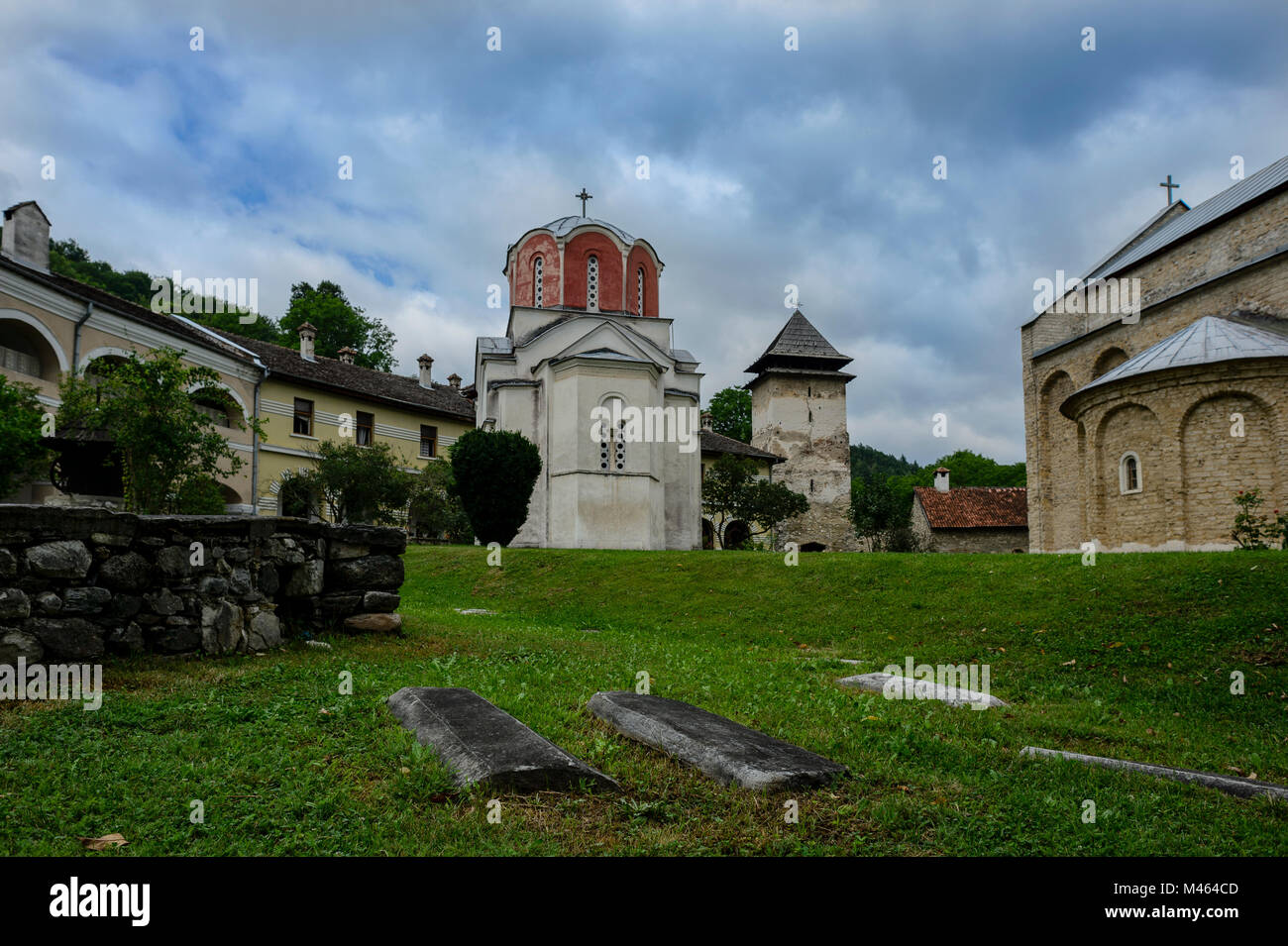 Serbian medieval monasteries hi-res stock photography and images - Alamy