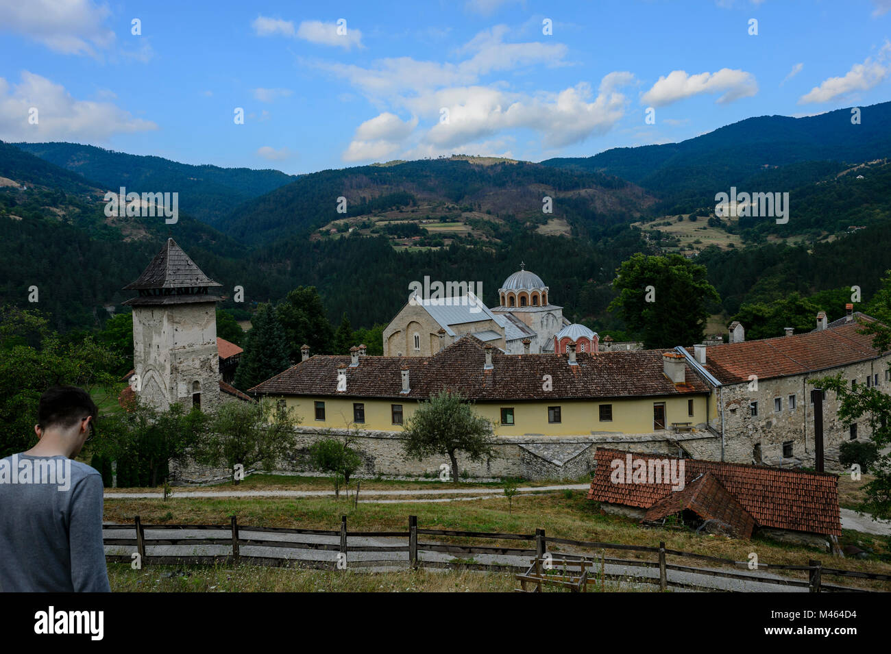 Studenica monastery, Serbia Stock Photo - Alamy
