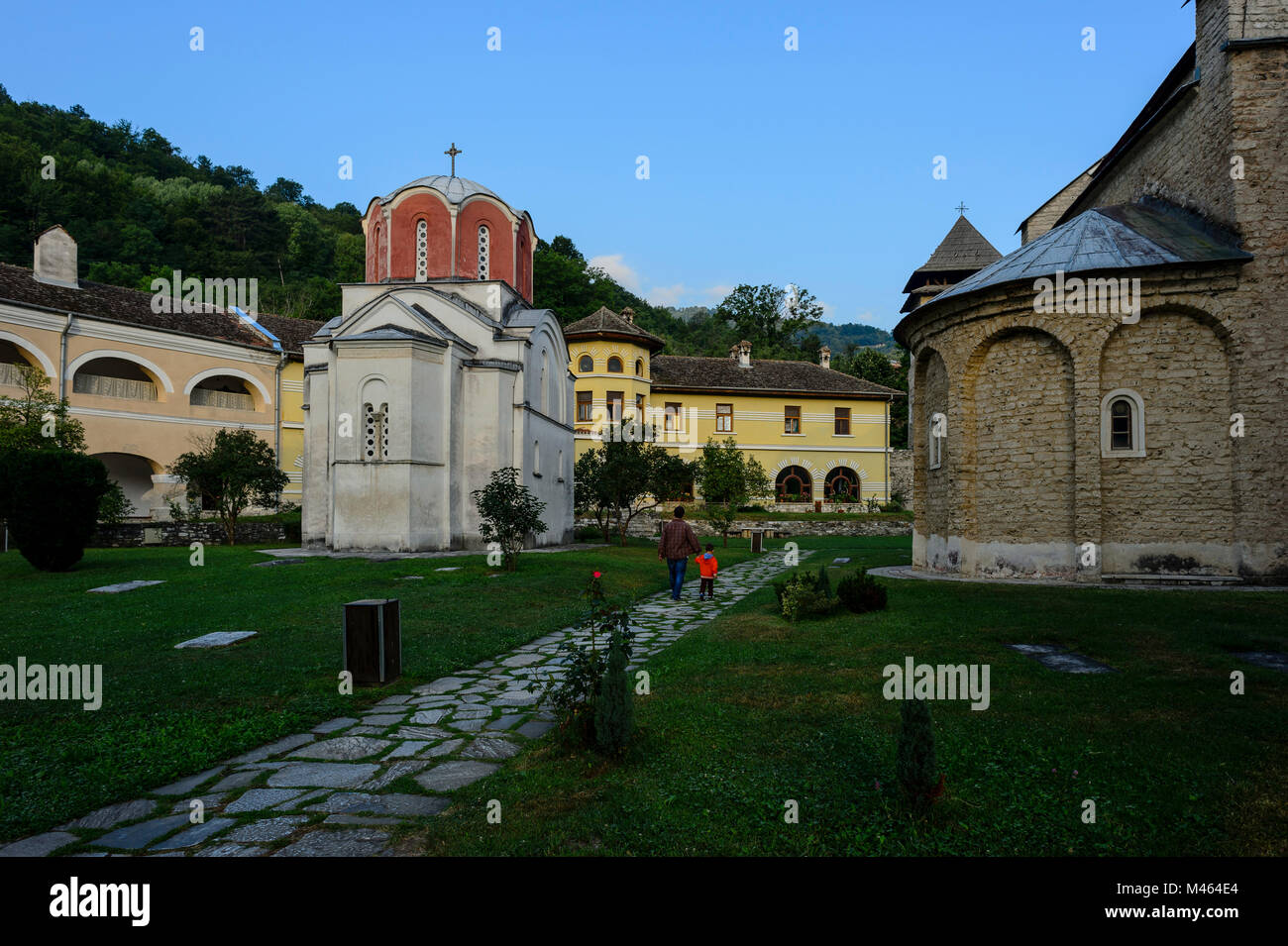 Studenica monastery, Serbia Stock Photo - Alamy