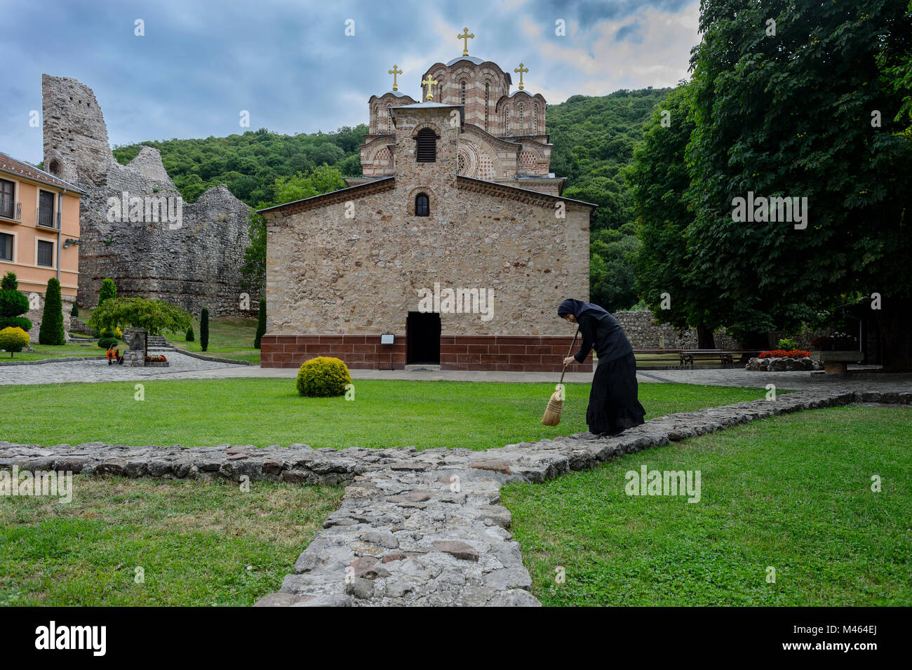 Serbian medieval monasteries hi-res stock photography and images - Alamy
