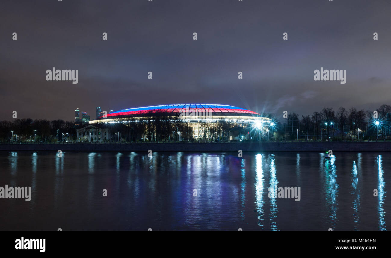 November 4, 2017 Moscow, Russia. Luzhniki stadium in Moscow, where the ...