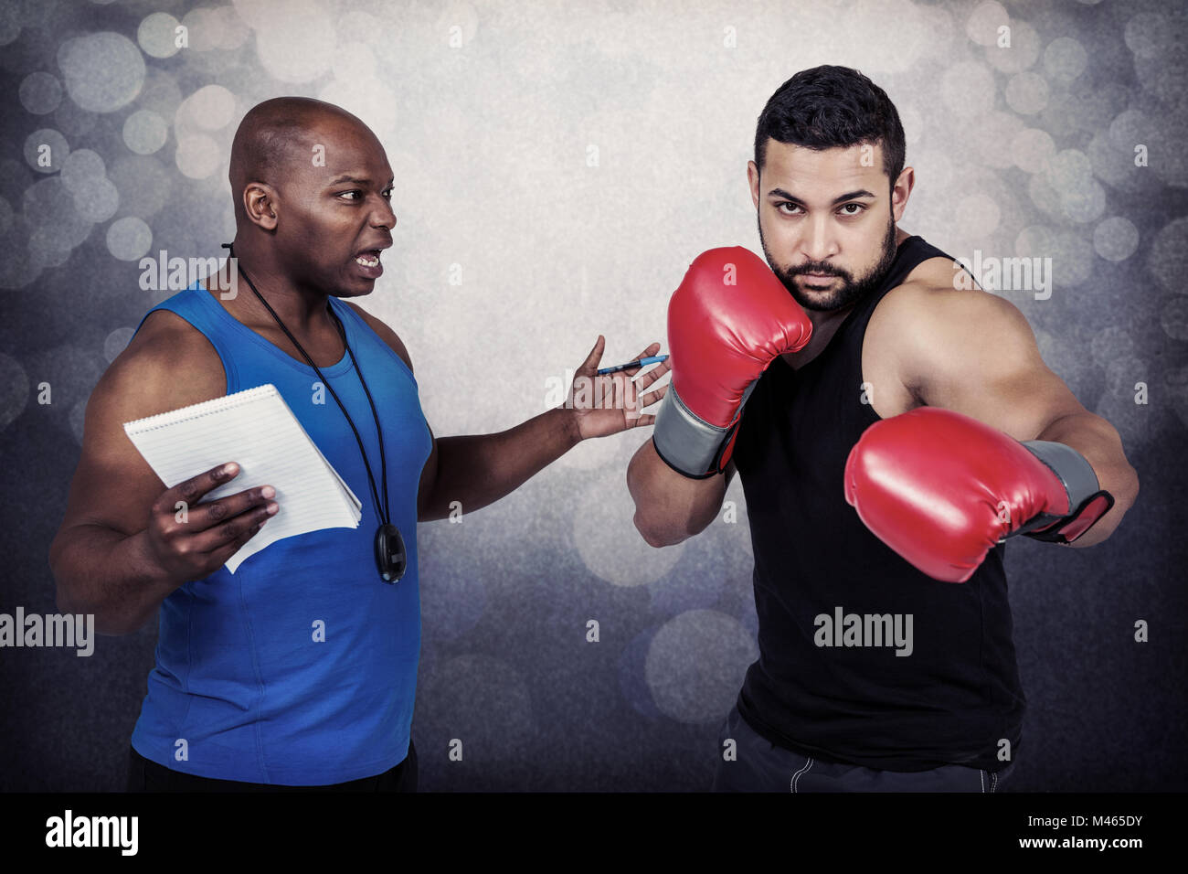 Boxing pattern hi-res stock photography and images - Alamy