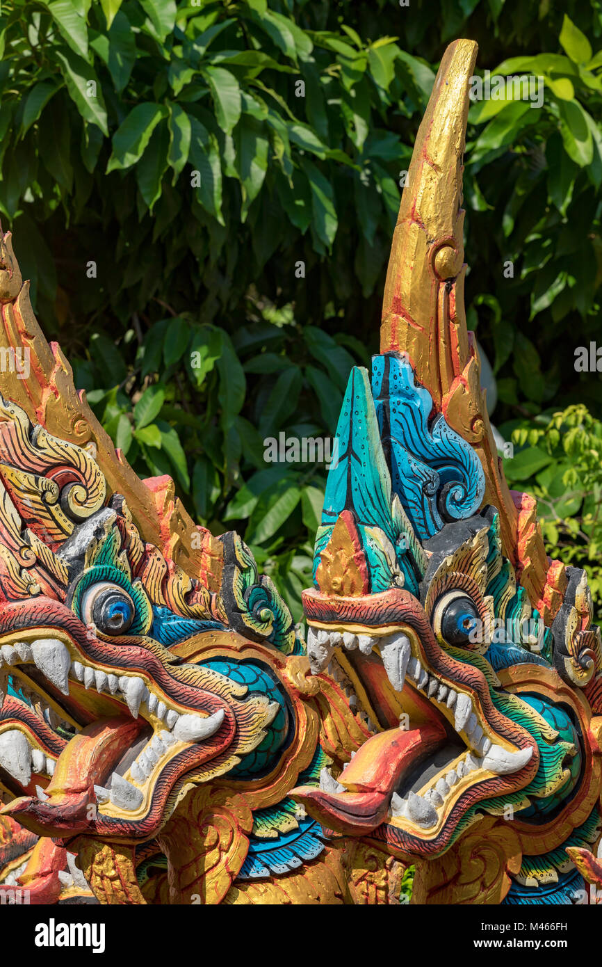 Wat Khao Rang Phuket Thailand Asia February 14, 2018 The Naga, a ...