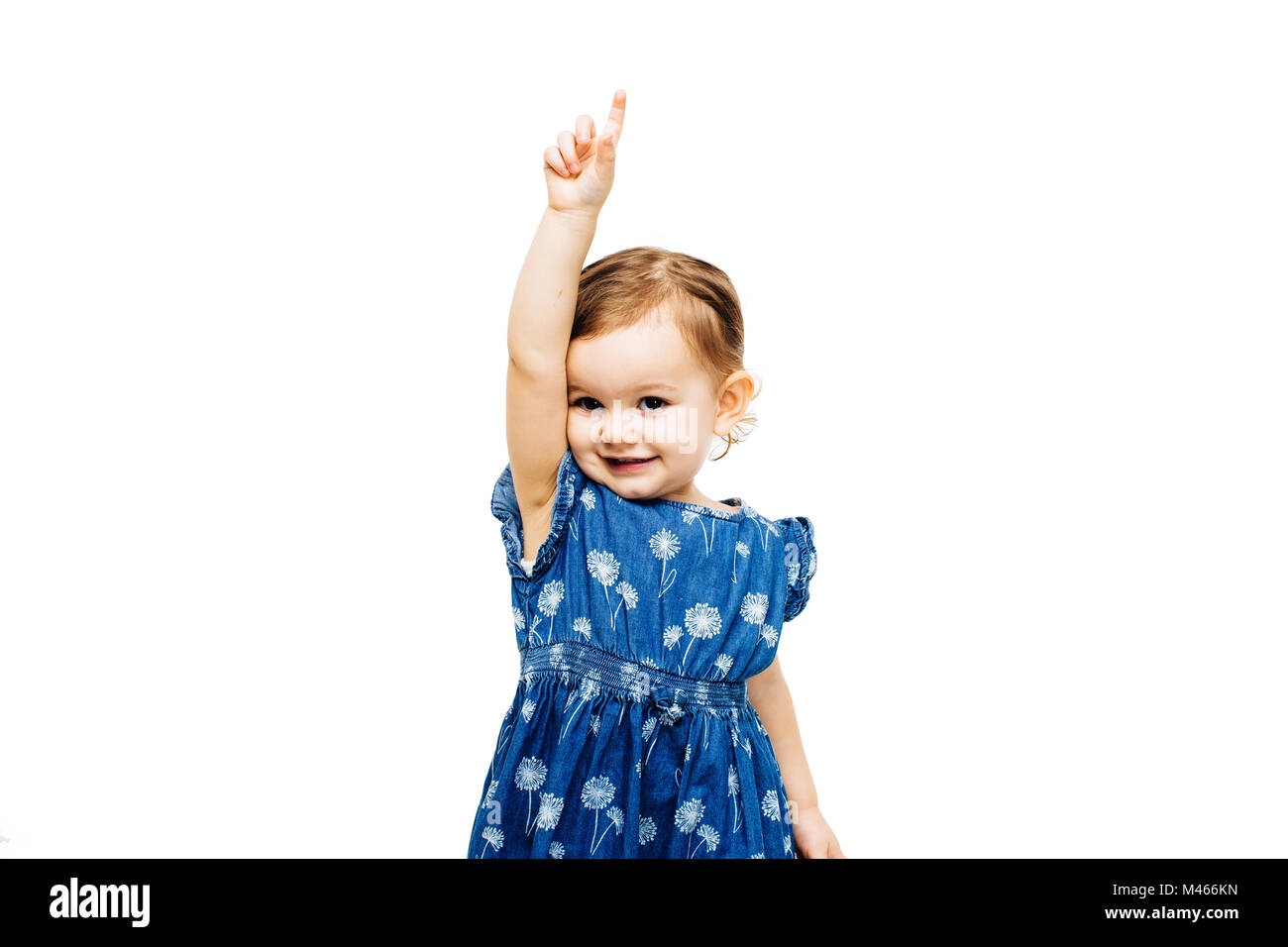 Child raising hand class hi-res stock photography and images - Alamy