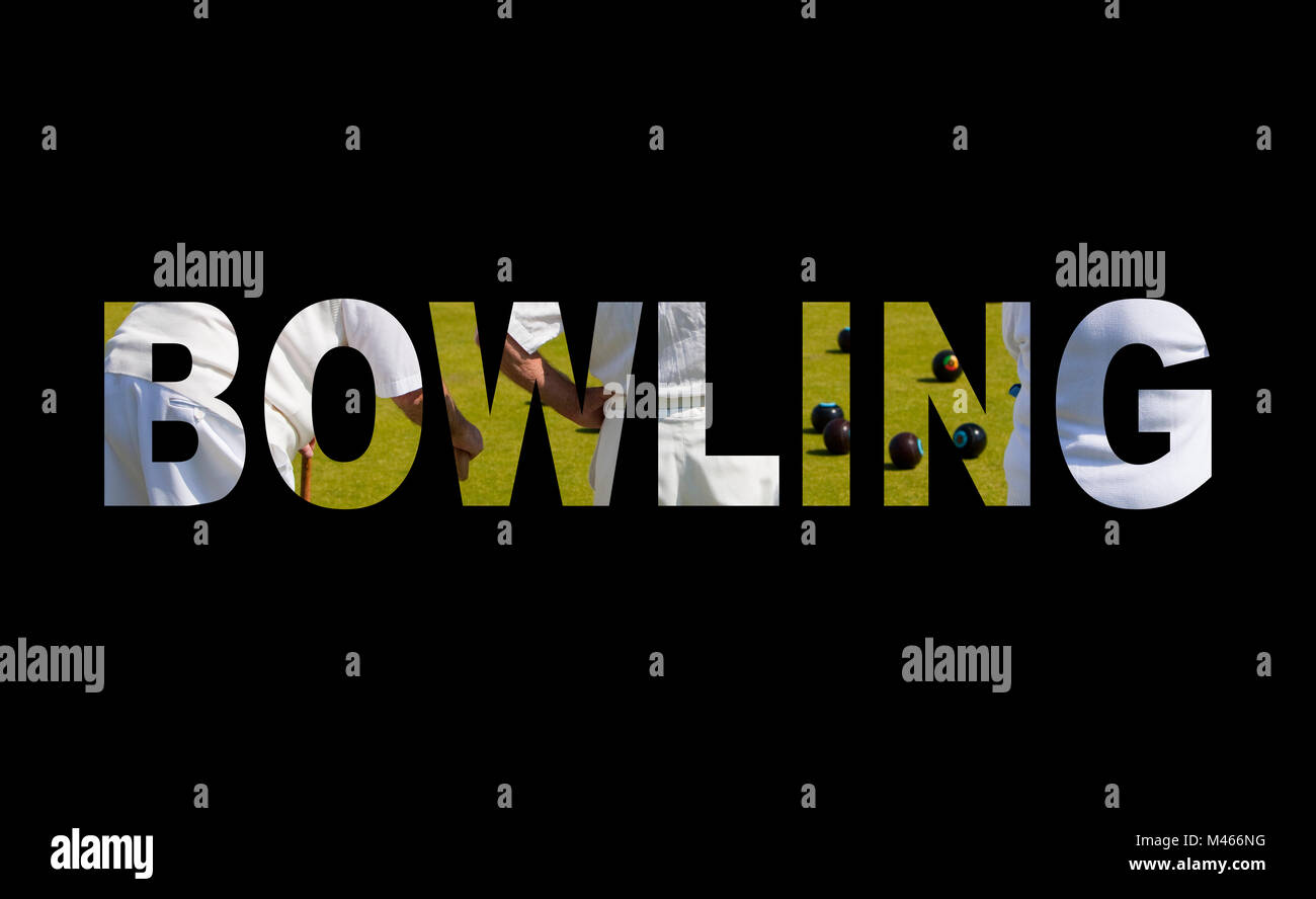 Bowling word hi-res stock photography and images - Alamy