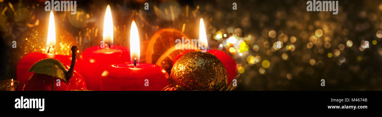 Christmas Candle Facebook Covers