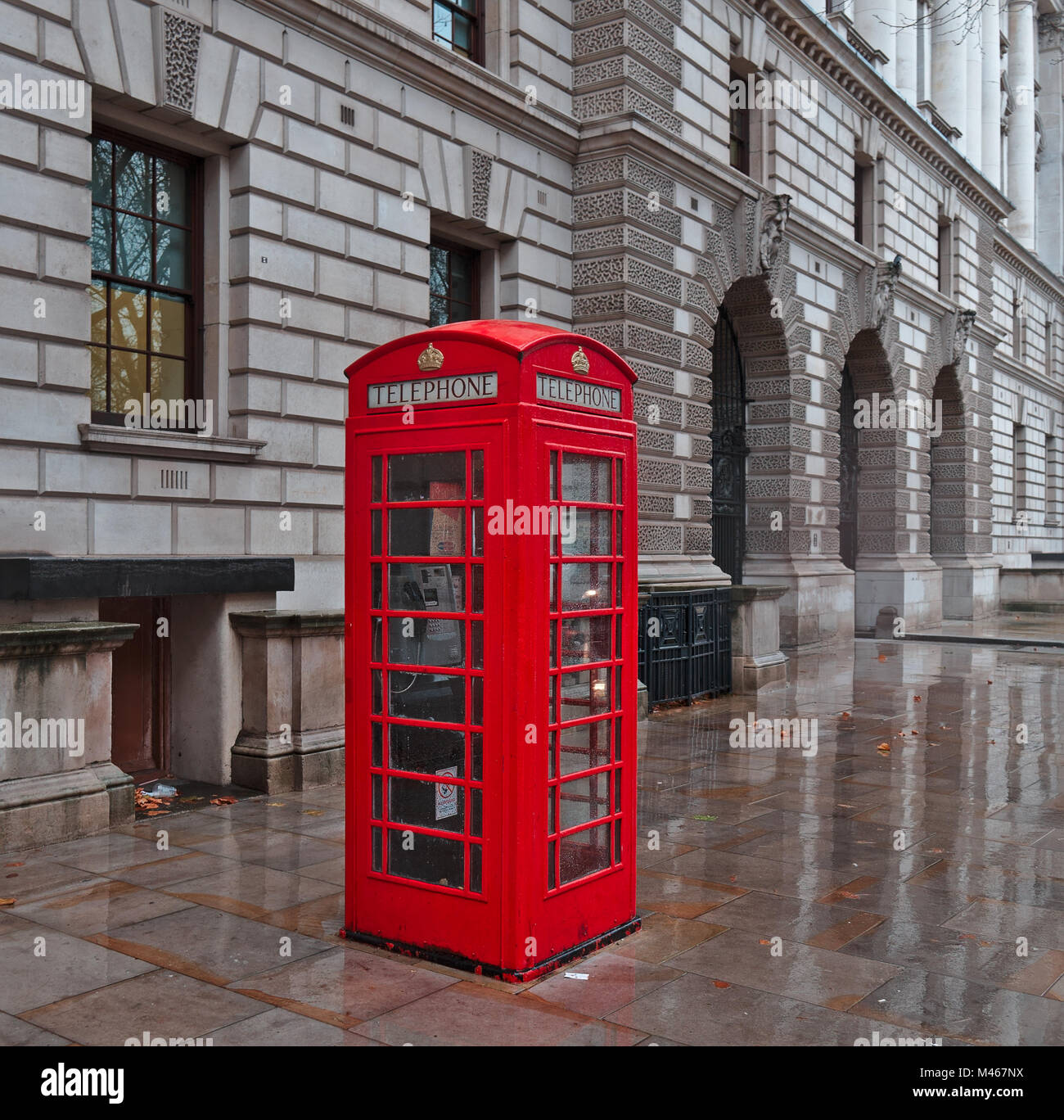 Red Phone Booth. London, UK Stock Photo - Alamy