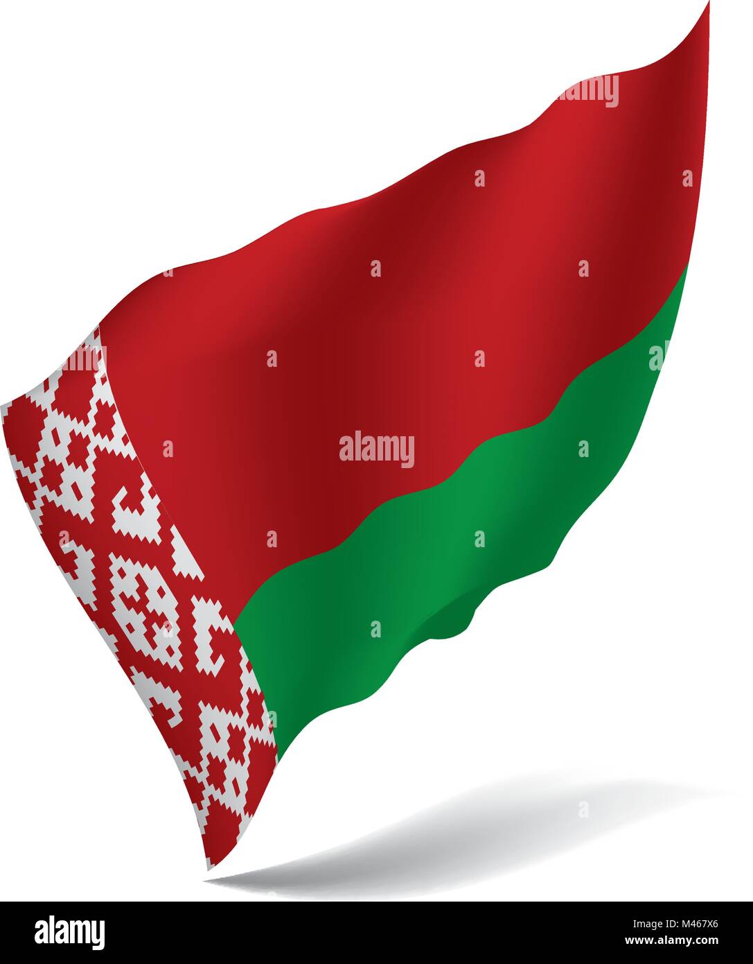 Belarus flag, vector illustration Stock Vector Image & Art - Alamy