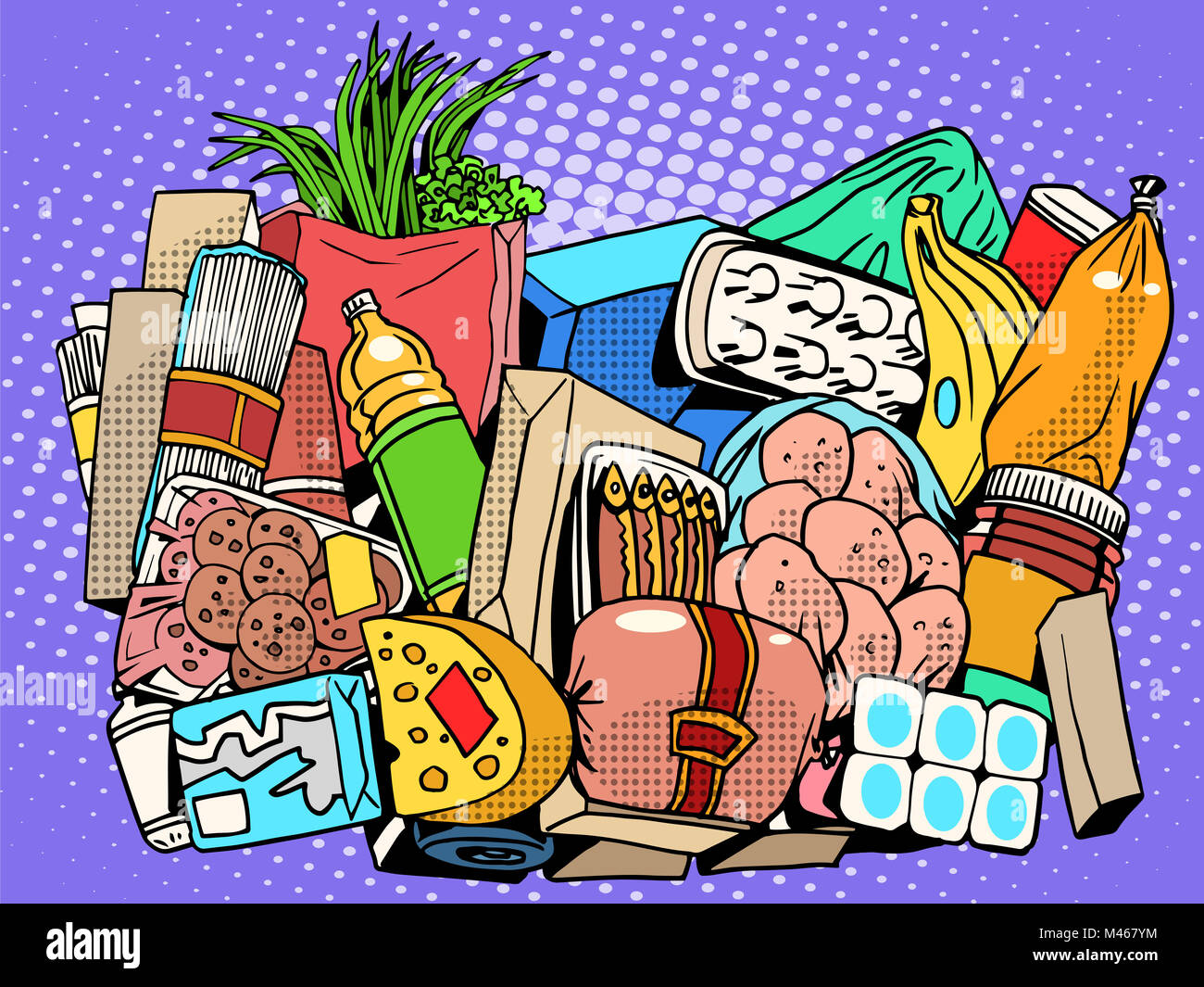 Set of goods hi-res stock photography and images - Alamy