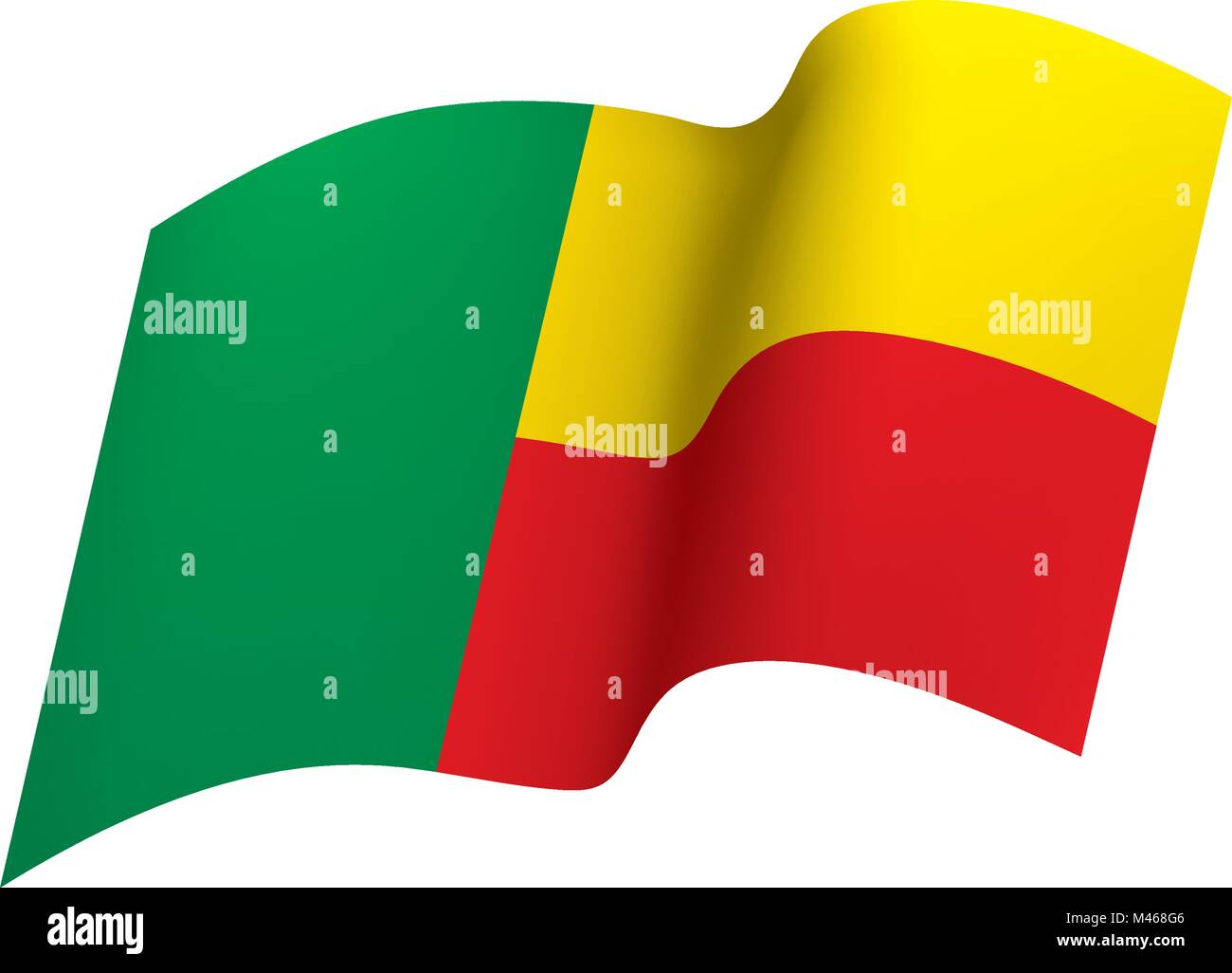 Benin flag, vector illustration Stock Vector Image & Art - Alamy
