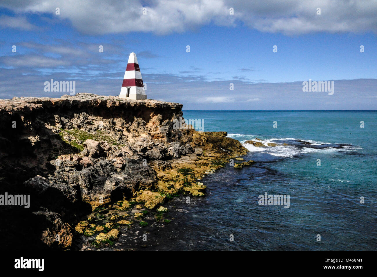 Cape Dombey Obelisk, in Robe, South Australia Stock Photo - Alamy