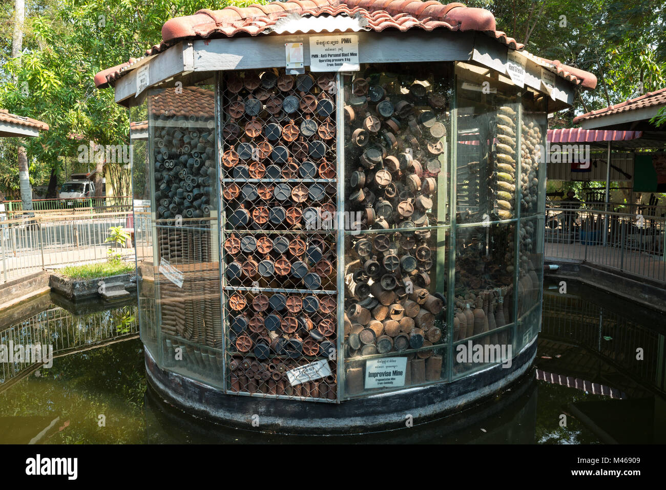 Cambodian Landmine Museum, Siem Reap Province, Cambodia, Asia Stock ...