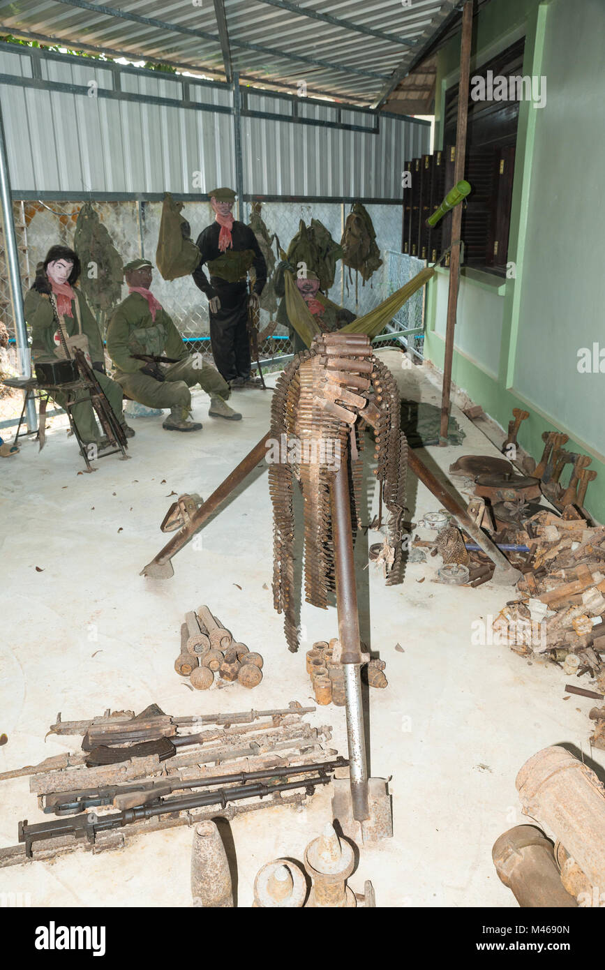Cambodian Landmine Museum, Siem Reap Province, Cambodia, Asia Stock ...