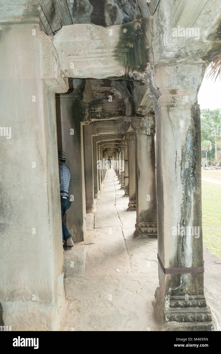 Angkor Wat, Angkor, Siem Reap Province, Cambodia, Asia Stock Photo - Alamy