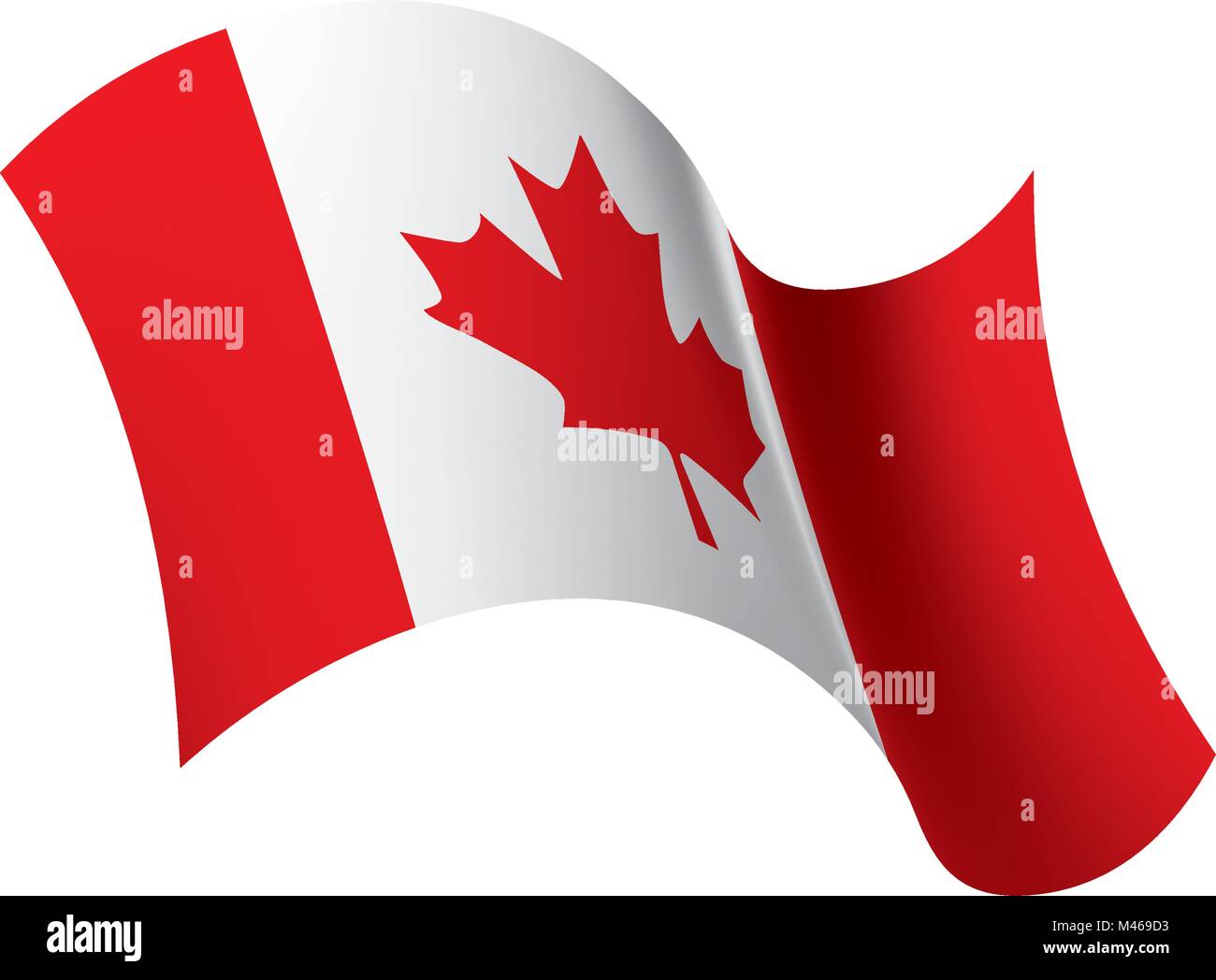 Canada flag, vector illustration Stock Vector Image & Art - Alamy