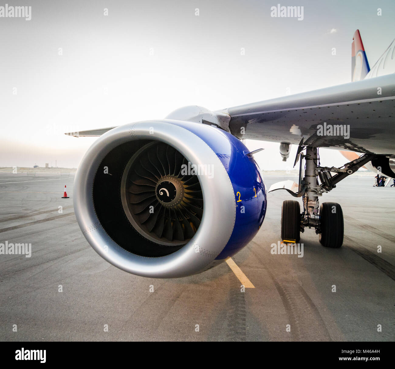 Aircraft Jet Engine Close up Stock Photo - Alamy