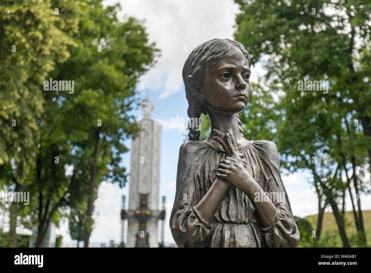 Holodomor memorial statue hi-res stock photography and images - Alamy