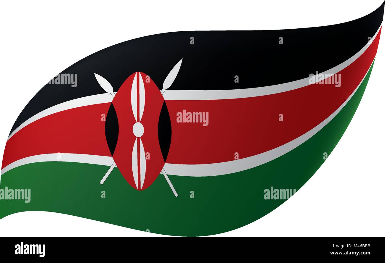 Kenya flag, vector illustration Stock Vector Image & Art - Alamy