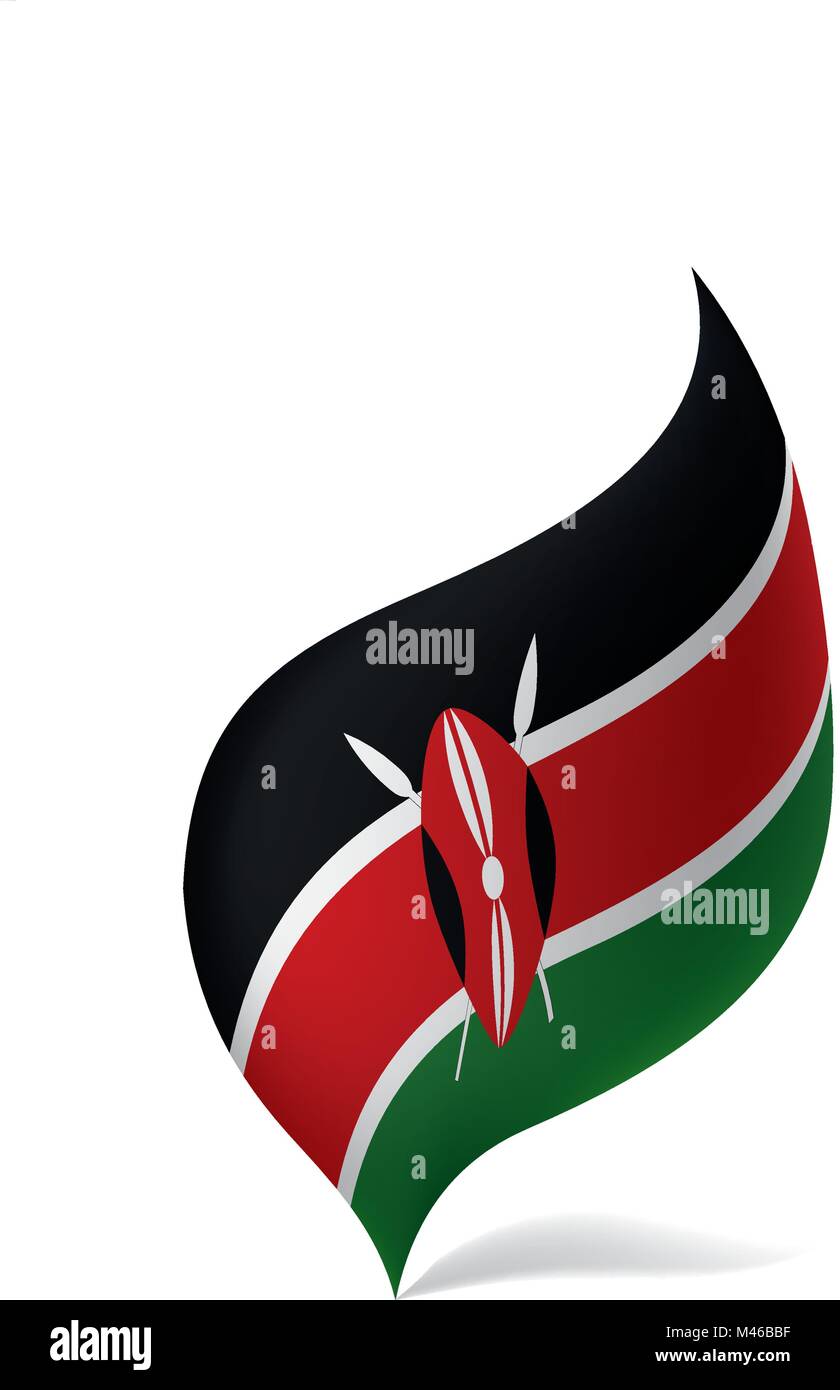 Kenya flag, vector illustration Stock Vector Image & Art - Alamy