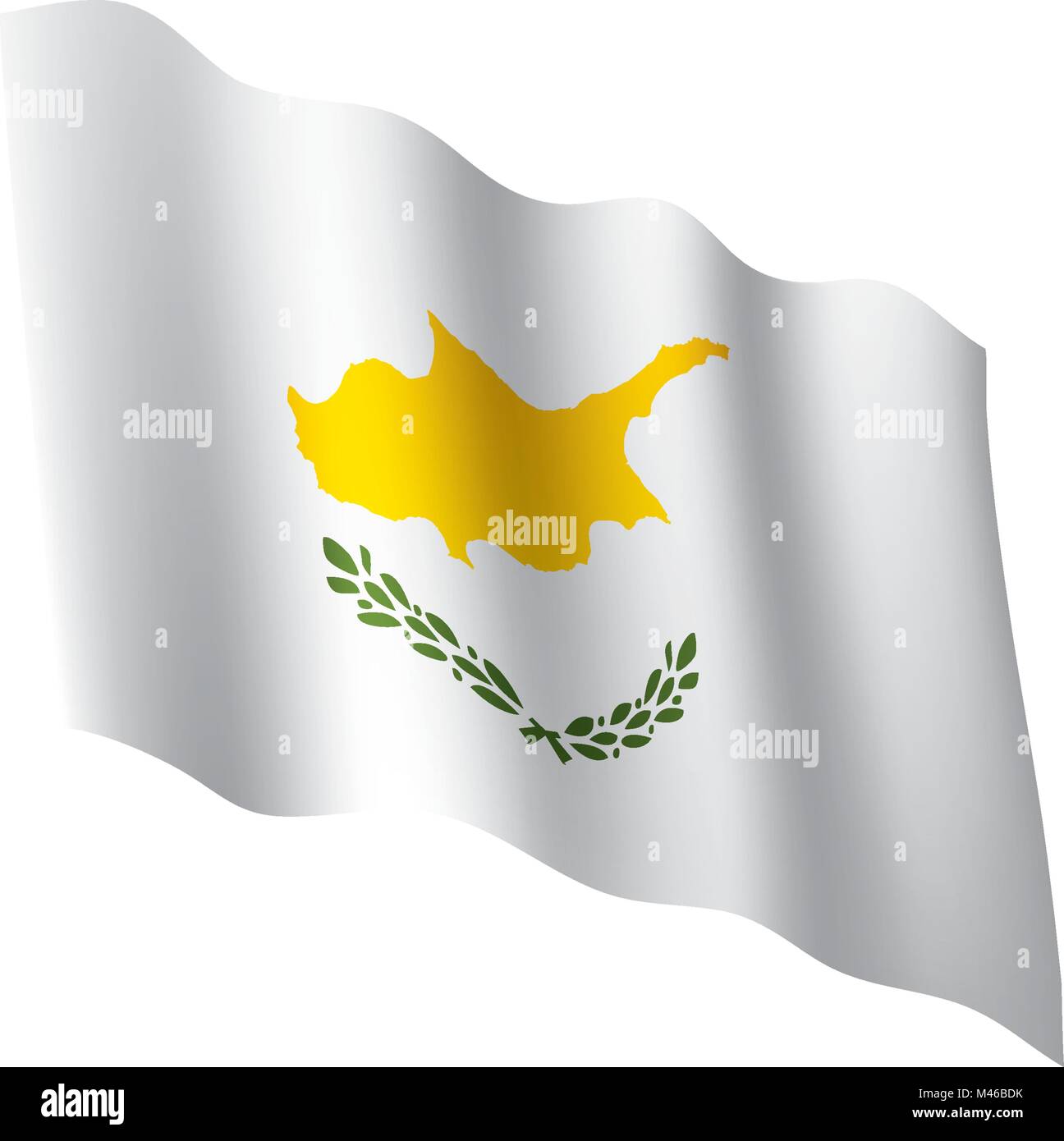 Cyprus flag, vector illustration Stock Vector Image & Art - Alamy