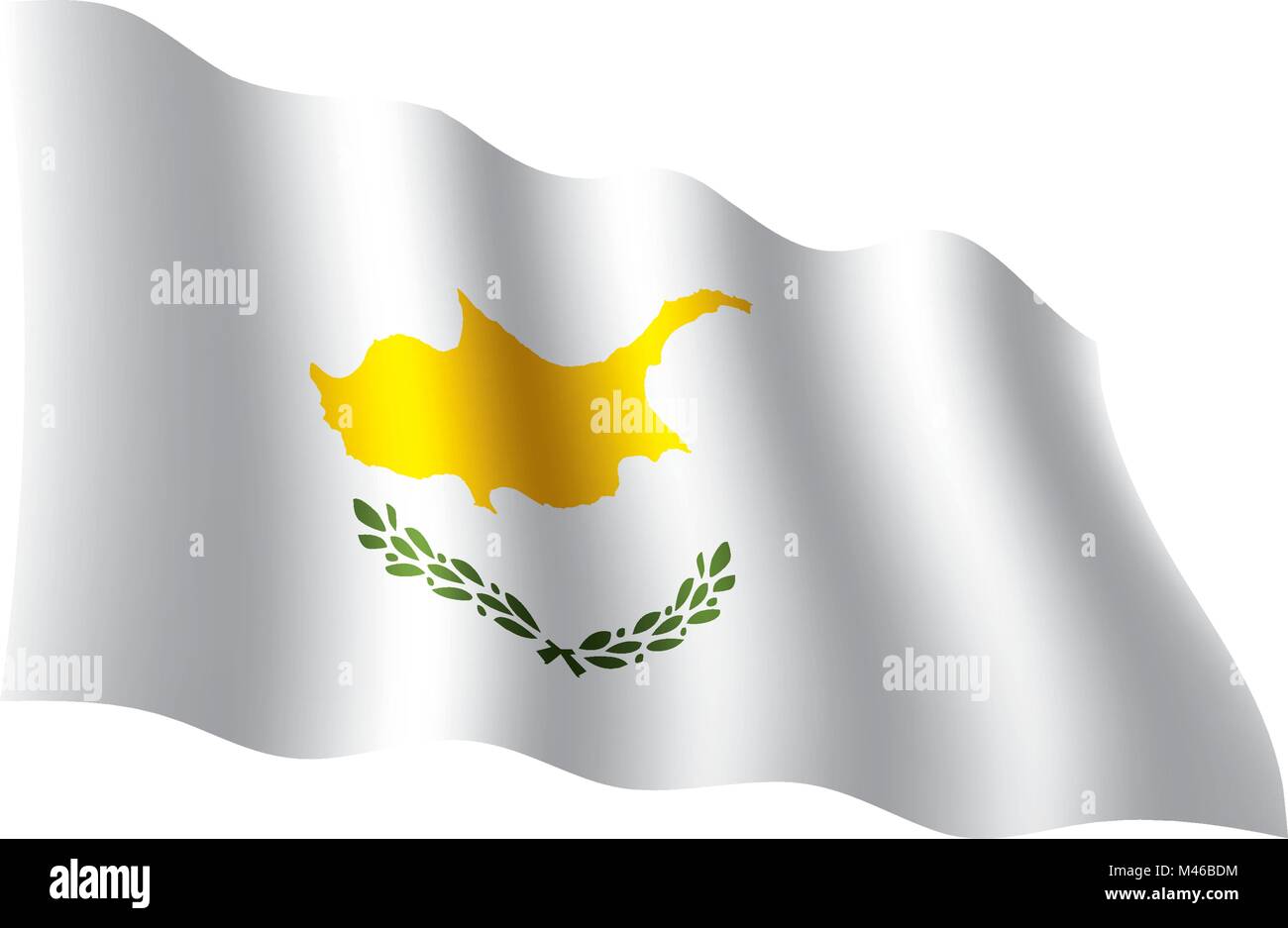 Cyprus flag, vector illustration Stock Vector Image & Art - Alamy