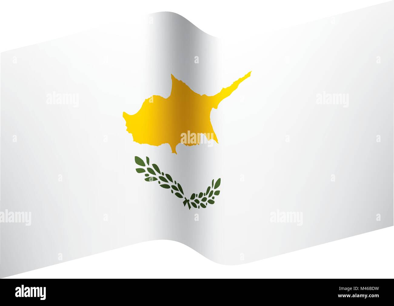 Cyprus flag, vector illustration Stock Vector Image & Art - Alamy