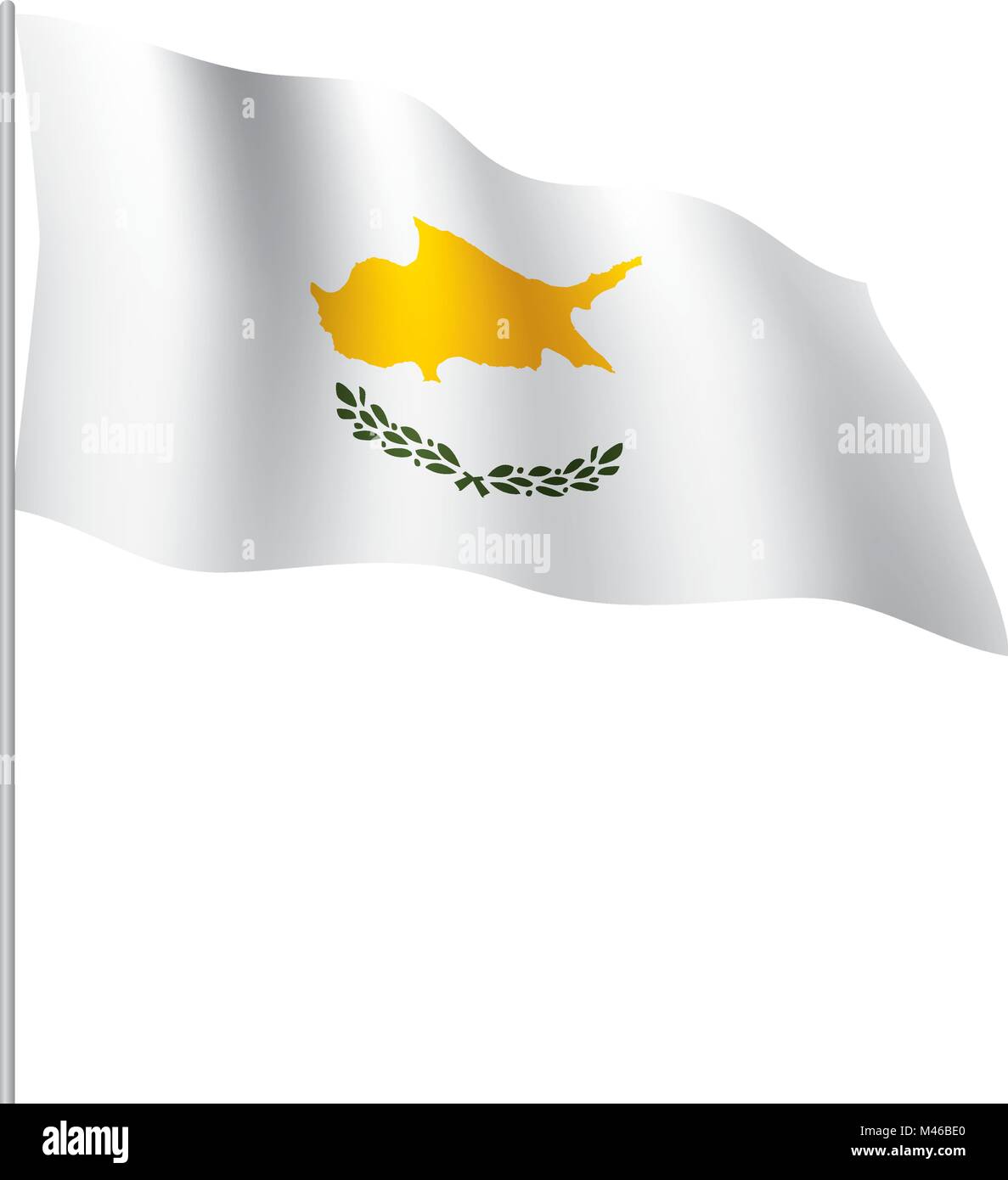 Cyprus flag, vector illustration Stock Vector Image & Art - Alamy