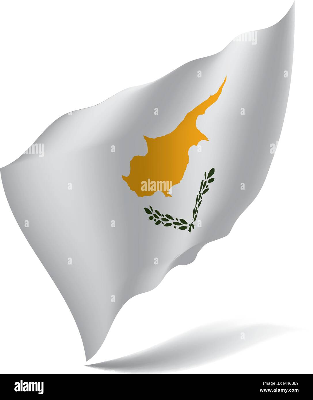 Cyprus flag, vector illustration Stock Vector Image & Art - Alamy