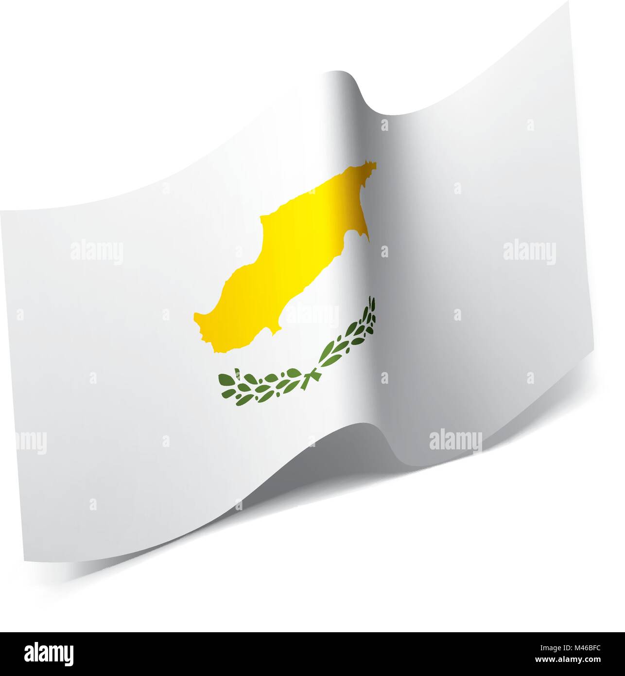 Cyprus flag, vector illustration Stock Vector Image & Art - Alamy